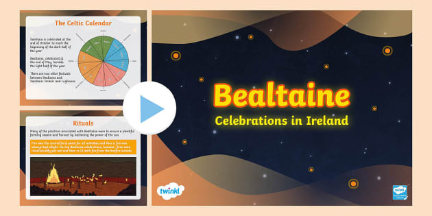 Bealtaine PowerPoint (l'enseignant a fait) - Twinkl