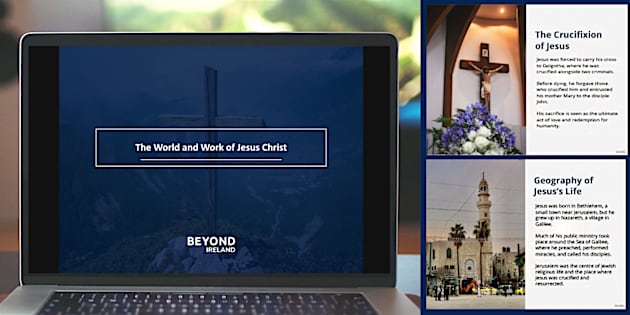 The World and Work of Jesus PowerPoint (teacher made)