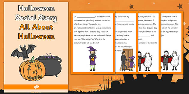 Halloween Social All About Halloween (teacher made) - Twinkl