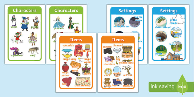 Make a Story - Storytelling Frame - Creative Story Ideas