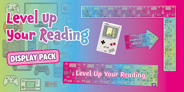 Level Up Your Reading Display Pack