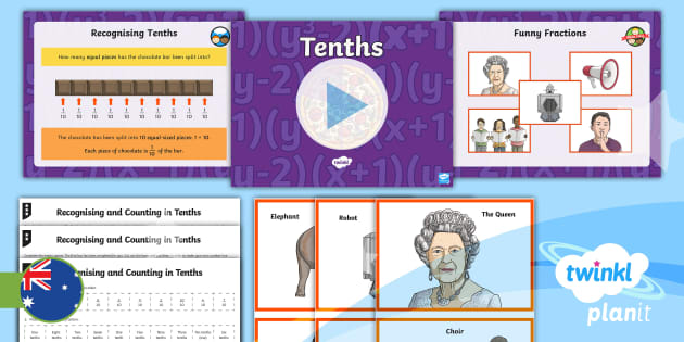 PlanIt Mathematics Year 3 Number and Algebra: Fractions and Decimals: