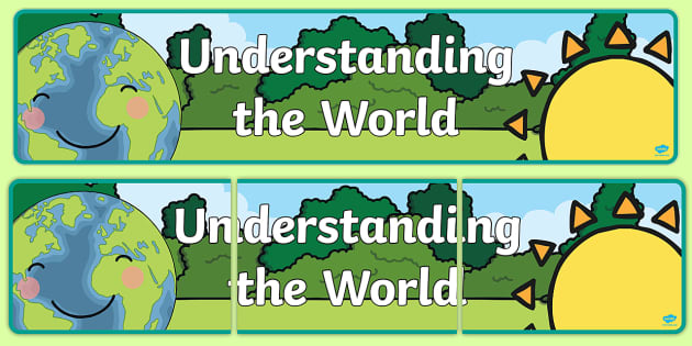 👉 EYFS Learning Areas Understanding the World Display Banner