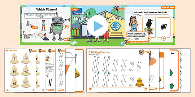 'll' Lesson Pack: Level 2: Week 6: Lesson 2 | Twinkl Phonics