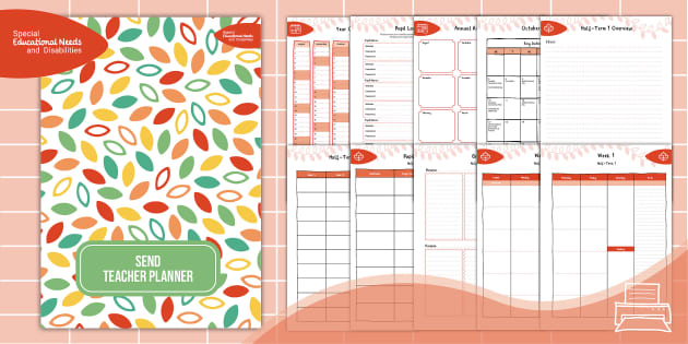 SEND Teacher Planner | 2022-2023 (Teacher-Made)