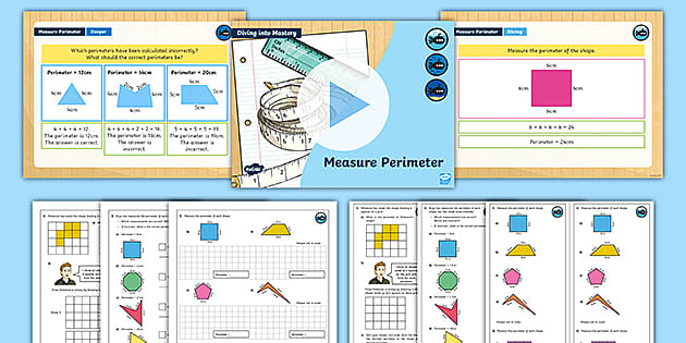 👉 White Rose Maths Compatible Year 3 Step 11 Measure Perimeter