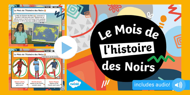 👉 French: Black History Month PowerPoint (teacher made)