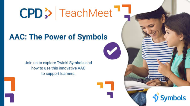 FREE! - TeachMeet - AAC: The Power of Symbols - Twinkl FREE! - TeachMeet - AAC: The Power of Symbols - Twinkl