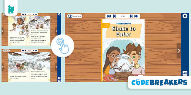 Level 5 Week 7 Codebreakers Book: Shake to Enter - Twinkl