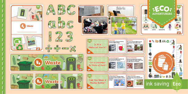 Year 1 Waste: Display Pack (profesor hizo) - Twinkl