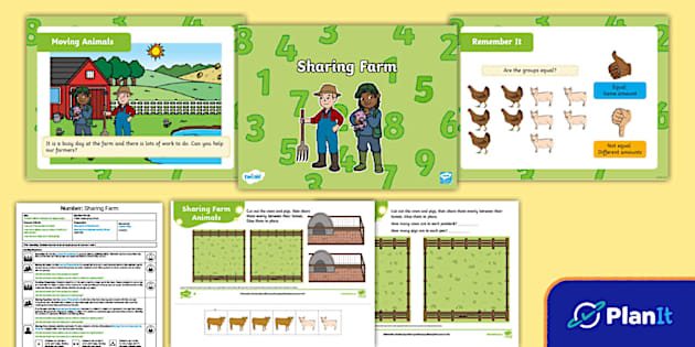 Foundation Number Equal Sharing and Grouping Lesson 4