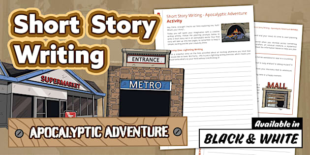 Short Story Writing - Apocalyptic Adventure Activity