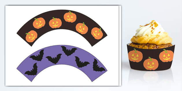 Halloween Creatures Cupcake Wrappers | Twinkl Party - Twinkl