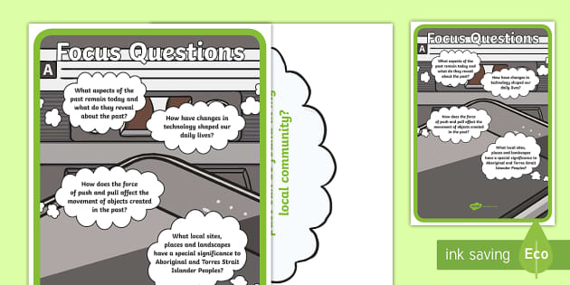 Our Productive Past Year 2 Focus Questions Poster - Twinkl