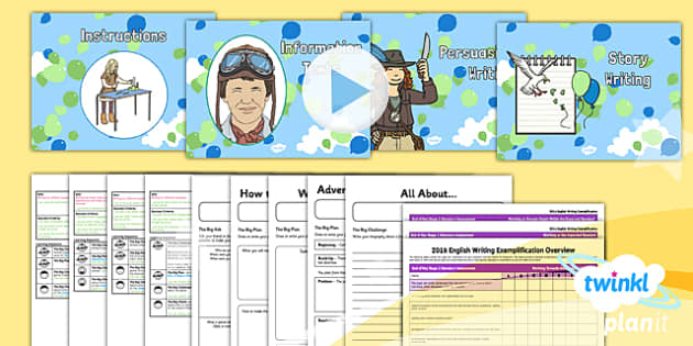 Explorers: Up and Amelia Earhart Y2 Writing Assessment
