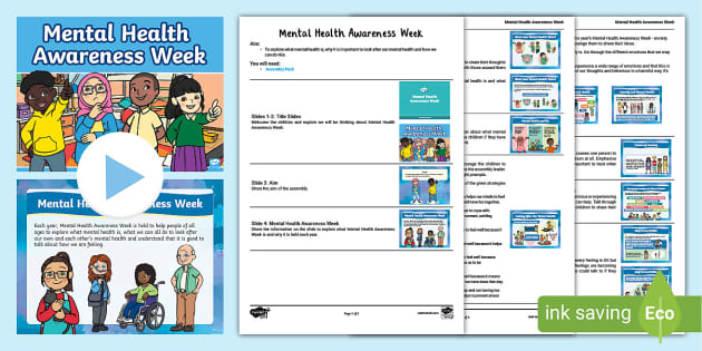 Mental Health Awareness Week KS1 Assembly Pack | Twinkl