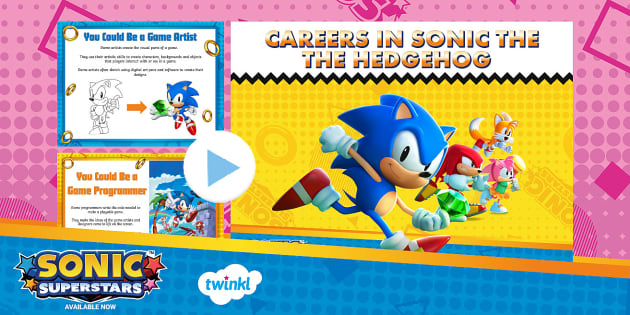 FREE! - Sonic: Careers in Sonic-Twink-KS2-Sonic - Twinkl