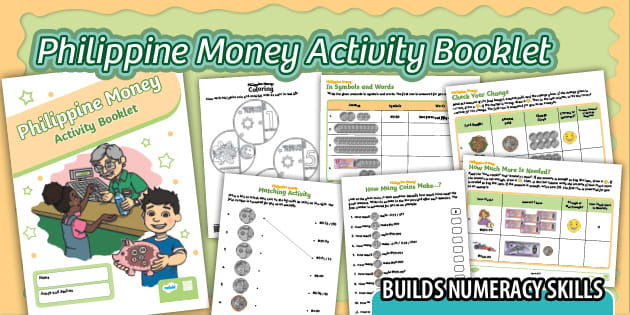 Philippine Money Activity Booklet 1 | Grade 1 | Twinkl