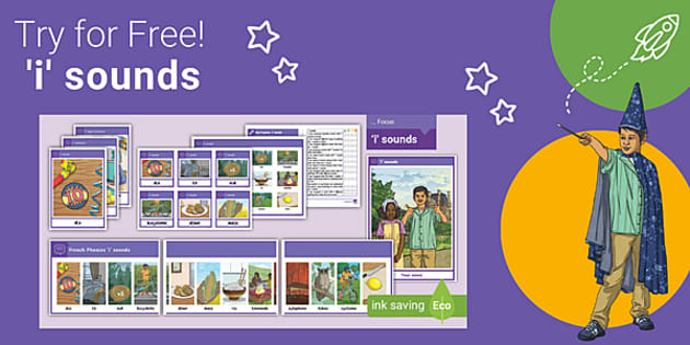 👉 French Phonics: Resource and Display Pack: 'i' sounds