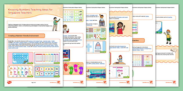 Knowing Numbers Teaching Ideas for Singapore Teachers
