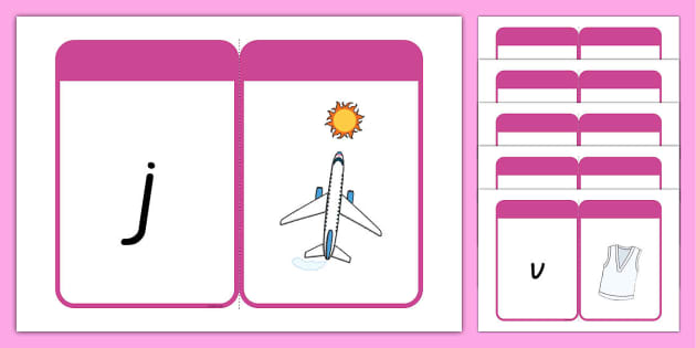 Twinkl Phonics Level 3: Double-Sided Mnemonic Flashcards