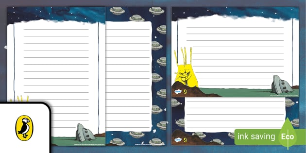 FREE! - Beegu: Page Borders (teacher made) - Twinkl