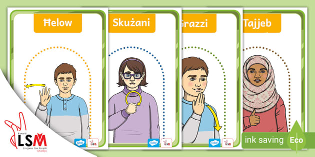 Il-Lingwa tas-Sinjali Maltija l Kartelluni: Is-Sinjali Soċjali