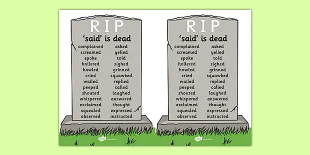 Said is Dead A5 (Teacher-Made) - Twinkl