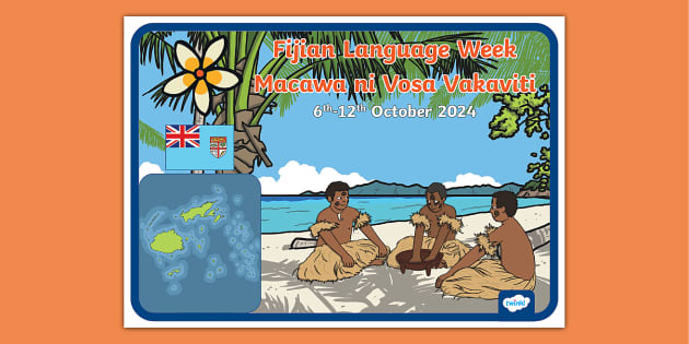 Fijian Language Week Poster - Twinkl