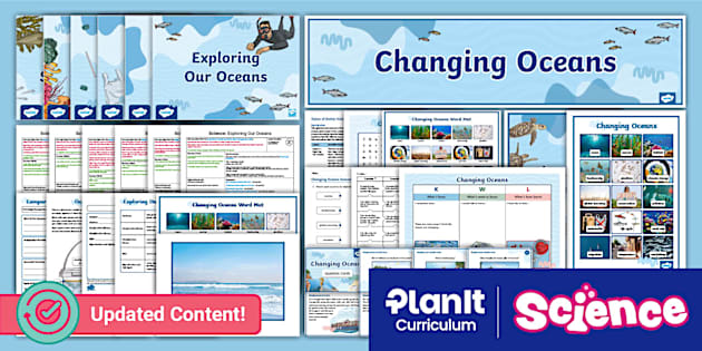 Y5 Changing Oceans: Unit Pack (Teacher-Made) - Twinkl