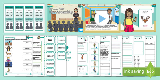 Level 6 Week 13 Lesson 1 - ‘eer’ saying /ear/ - Twinkl