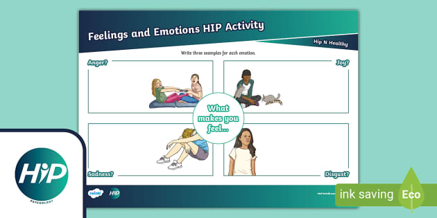FREE! - Feelings and Emotions HIP Activity - Twinkl