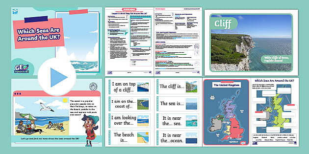 Seas Surrounding UK | UK Seas Lesson KS1 | Twinkl Geography