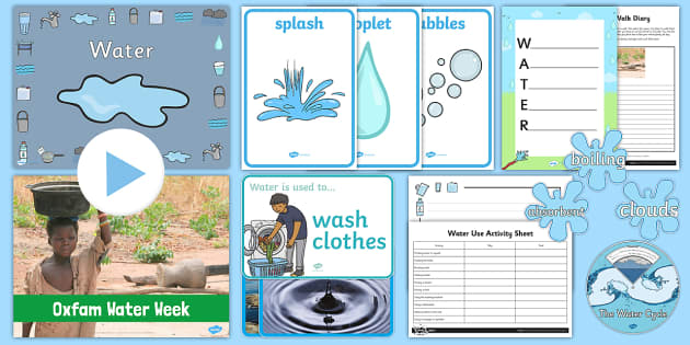 Oxfam Water Week KS1 Resource Pack (teacher made) - Twinkl
