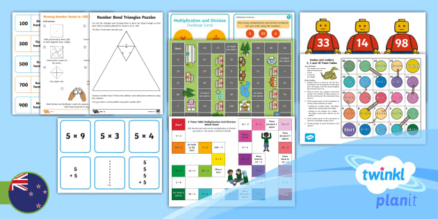 Level 2 Basic Facts: Supporting Activity Pack (teacher made)