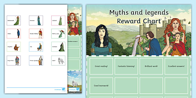 Myths and Legends Reward Chart (teacher made) - Twinkl