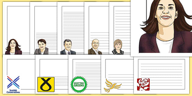 Scottish Elections 2016 Page Borders - CfE, Scotland, politics, government