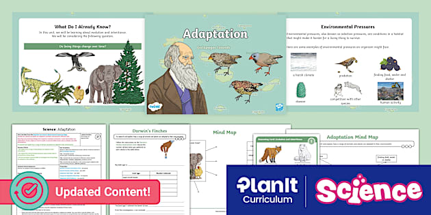 Science: Evolution and Inheritance: Adaptation Year 6 L1