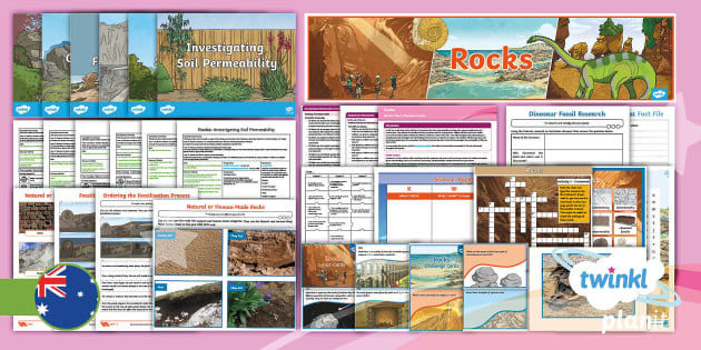 Year 4 Science Rocks Unit PaAC9S4H02ck - Twinkl