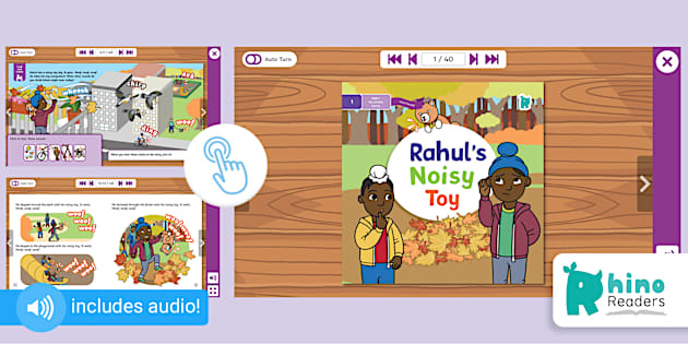 Level 1 Reading Book: Rahul's Noisy Toy | Twinkl - Twinkl