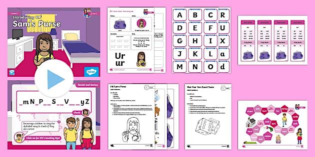 'ur' Lesson Pack - Reading - Level 3 Week 7 Lesson 3
