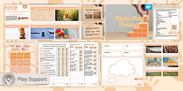 Play for All Ages - The Ultimate Block Play Pack - Twinkl