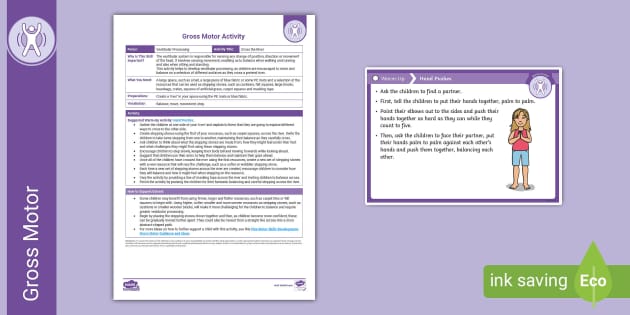 Gross Motor Skills Adult Activity Cross the River