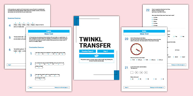 Transfer Test Step 1 Practice Paper 6 (teacher made)