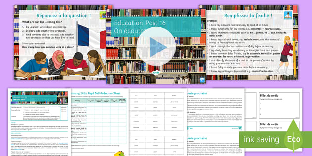 Education Post-16 Lesson 2: Listening Practice Lesson Pack