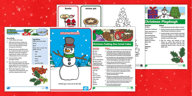 EYFS Christmas Resource Pack (Ages 2-3) (teacher made)