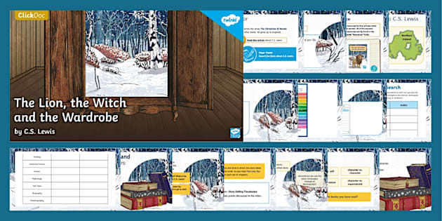 The Lion, the Witch, and the Wardrobe Study Unit | Twinkl