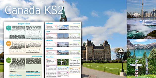 Imagine Canada KS2 Resource Pack (teacher made) - Twinkl