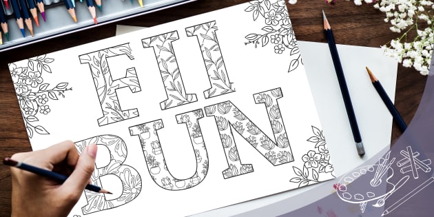 Fii bun Desen de colorat mindfulness Galeria de artă