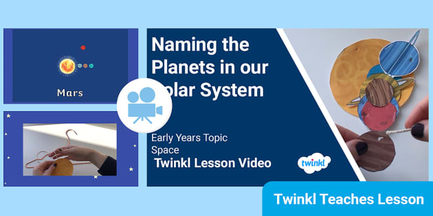 Planets in the Solar System | Early Years Space Video Lesson